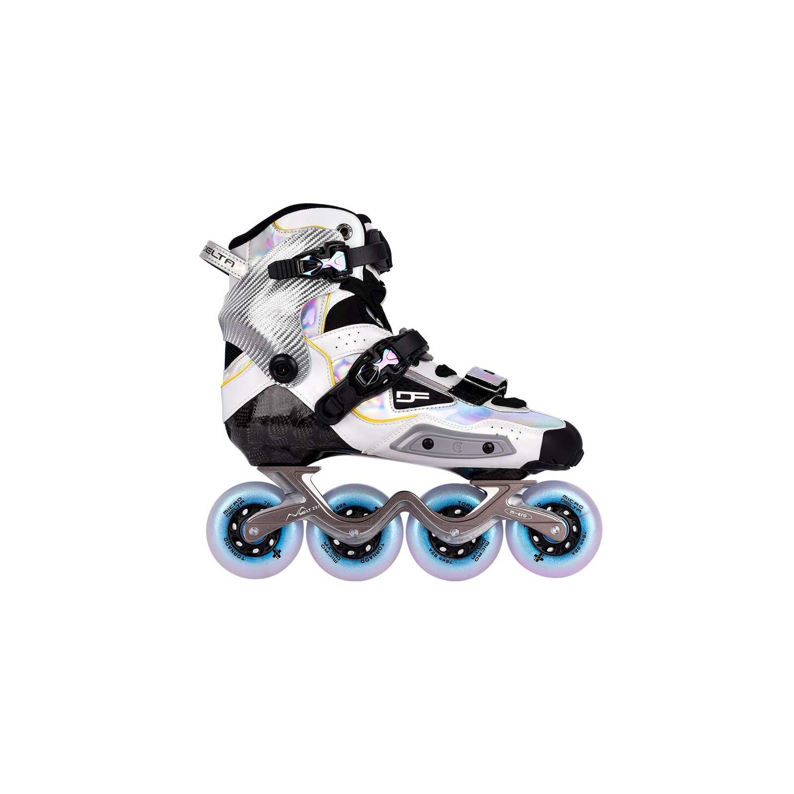 Micro Delta Force 2 Silver Freestyle slalom skate - Skates.pk